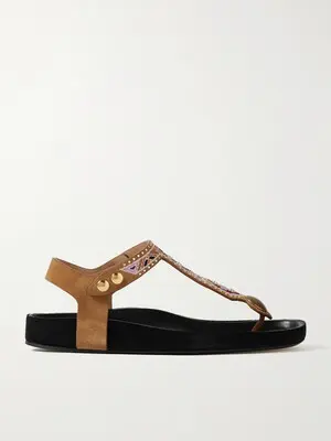 Isabel Marant Embroidered Sandals For Women