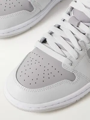 Nike Jordan 1 Mid Leather Sneakers