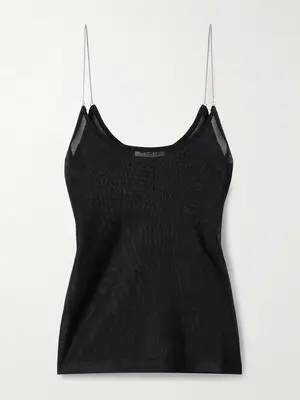Alaïa Embellished Knit Camisole