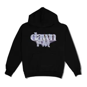 THE WEEKND Dawn Fm Chrome Title Hoodie