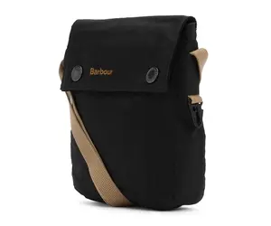 Barbour Transport Crossbody Bag - Black/modern Tartan