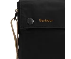 Barbour Transport Crossbody Bag - Black/modern Tartan