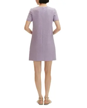 Oscar De La Renta Tweed Shift Dress