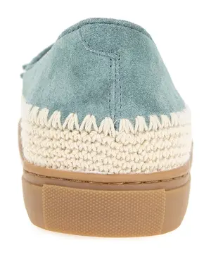 KENNETH COLE Citrus Espadrille Flats - Light Blue