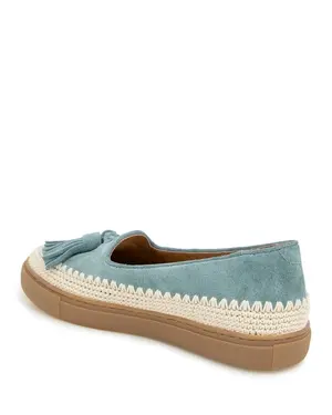 KENNETH COLE Citrus Espadrille Flats - Light Blue