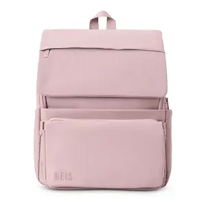 BEIS Beis The Ultimate Diaper Bag Backpack Atlas Pink