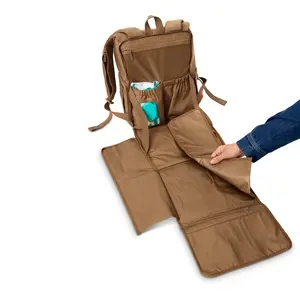 BEIS Beis The Ultimate Diaper Bag Backpack Camel