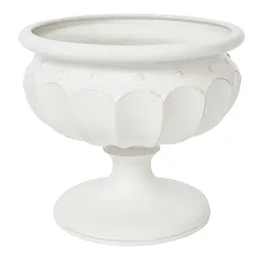 JULISKA Berry & Thread Large Decorative Urn - Whitewash