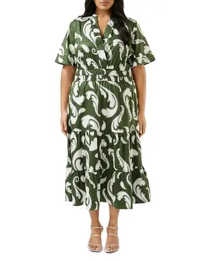 ESTELLE Sandswept Midi Dress