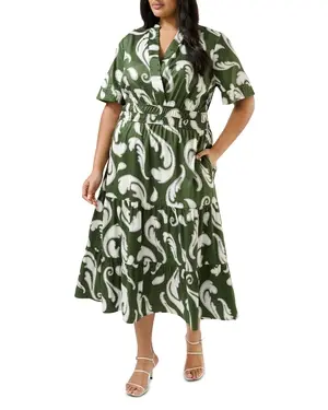 ESTELLE Sandswept Midi Dress