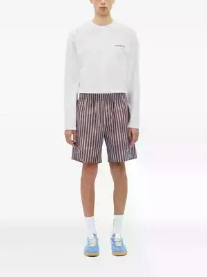 MSGM Striped Shorts