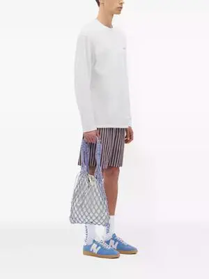MSGM Striped Shorts