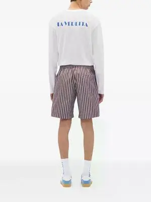 MSGM Striped Shorts