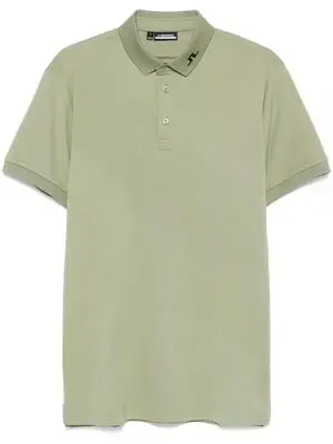 J. Lindeberg Kv-print Polo Shirt - Green