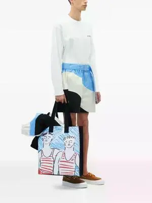 MSGM Tidal Wave Shorts