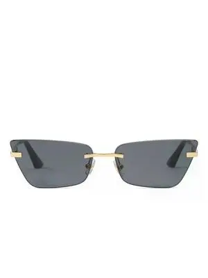 JIMMY CHOO Soraya Sunglasses - Gold