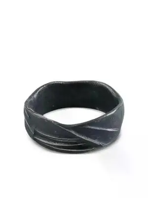 DETAJ Twisted Elegance Ring - Silver