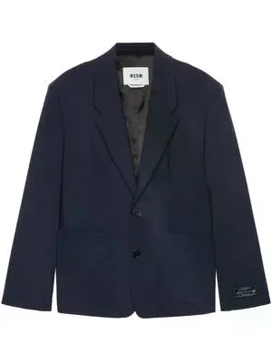MSGM Single-breasted Blazer