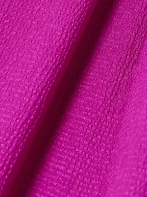 Solace London Emelia Hammered-satin Gown - Pink