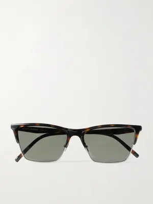 Saint Laurent D-frame Sunglasses - Tortoiseshell