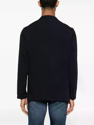 Emporio Armani Single-breasted Blazer - Blue