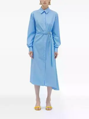 MSGM Belted Shirt Dress