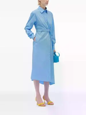 MSGM Belted Shirt Dress