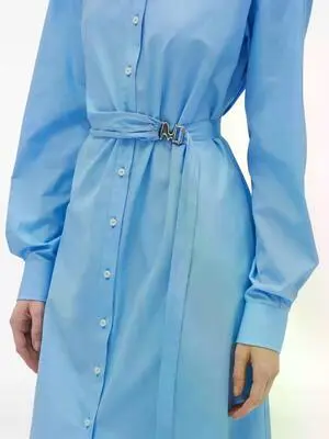 MSGM Belted Shirt Dress