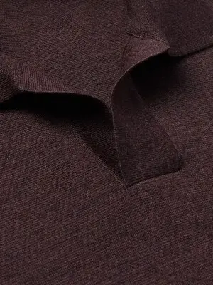 Loro Piana Aspen Virgin Wool Polo Shirt