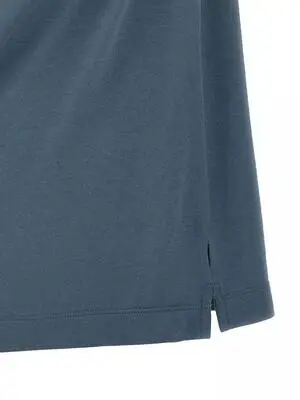 ZANONE Cotton Polo Shirt - Blue