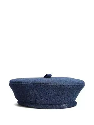 Ruslan Baginskiy Denim Beret - Blue