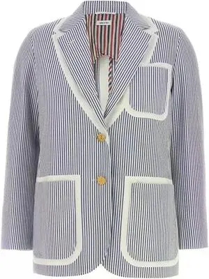 Thom Browne Cotton Blazer - Blue