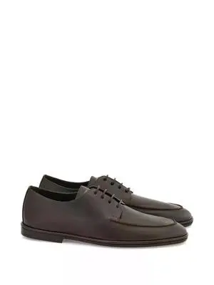 FERRAGAMO Leather Derby Shoes