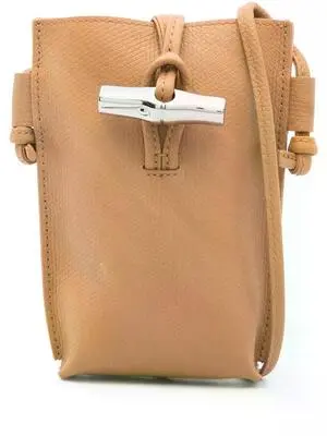 Longchamp Le Roseau Phone Case - Brown
