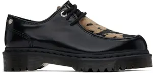 Dr. Martens Zeffir 3i Bex Buttero Derbys In Black/Beige - 36% Off