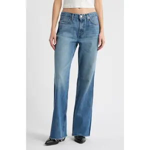 Re/done Frayed Jeans For Women