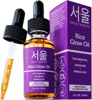 SEOUL CEUTICALS Korean Skincare Rice Glow Oil - Clear