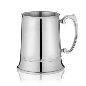 VISKI Beer Stein In Stainless Steel