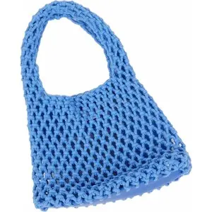 Hat Attack Lizzie Cotton Mini Bag - Denim