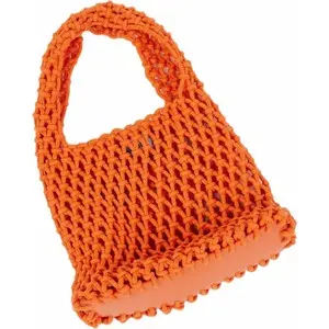 Hat Attack Lizzie Cotton Mini Bag - Mandarin
