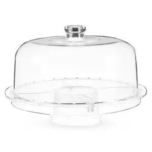 TWINE Multi-functional Acrylic Server With Bundt Cake Mold