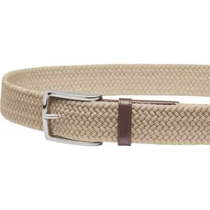 CHARLES TYRWHITT Stretch Casual Belt Stone