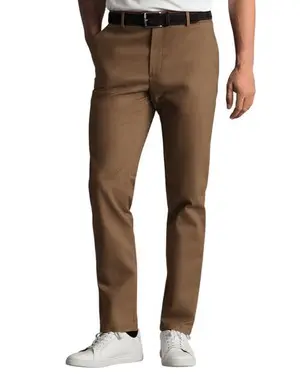 CHARLES TYRWHITT Ultimate Non-iron Chinos - Dark Orange