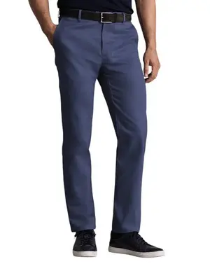 CHARLES TYRWHITT Ultimate Non-iron Chinos - Mid Blue