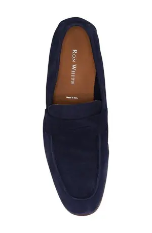 Ron White Perrin Penny Loafer - Navy