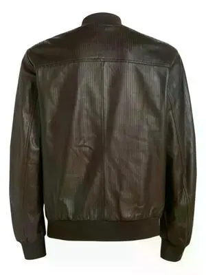 GIOCASTA Bomber Leather Jacket