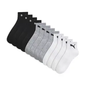 PUMA Half Terry Quarter-length Socks - White