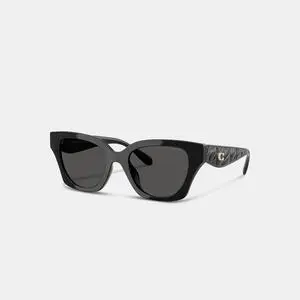 COACH Quilted Square Sunglasses Black