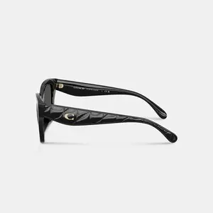 COACH Quilted Square Sunglasses