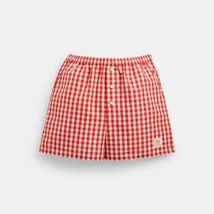 COACHTOPIA Loop Gingham Boxer Shorts